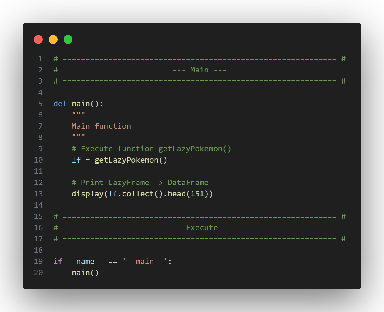 Using Polars LazyFrames for Parallel Processing